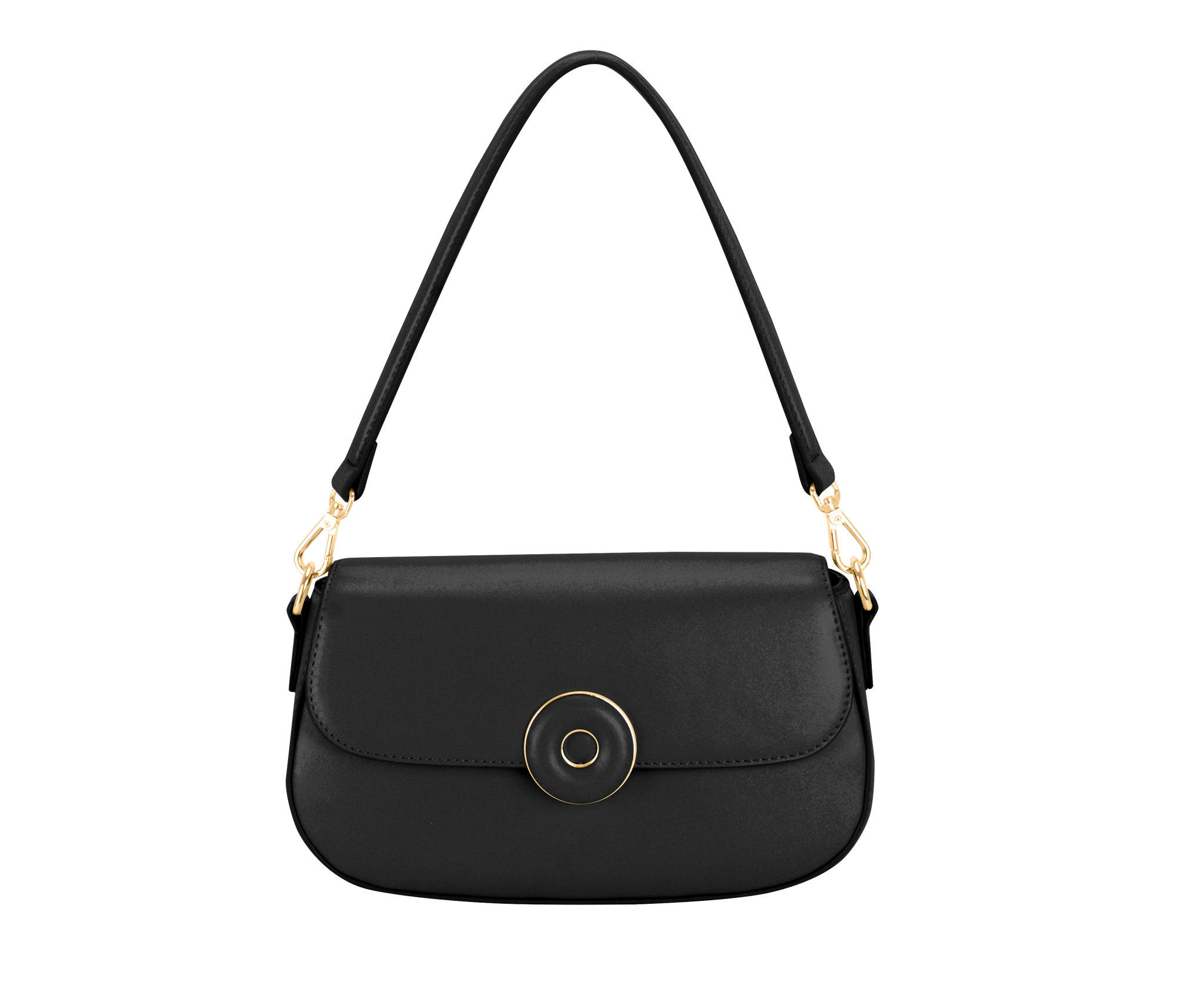 Clara Black Small Shoulder Bag
